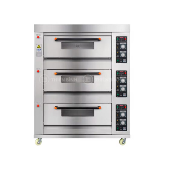 Lò nướng Hongling 3 tầng 6 khay gas HLY-306F - Thiên Bình Group